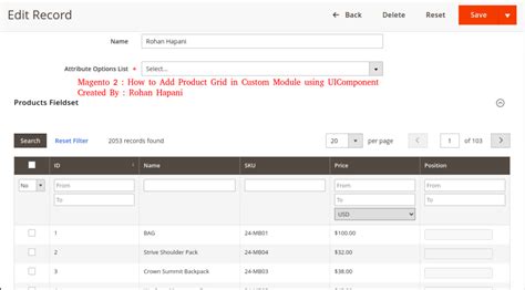 magento 2 how to add product grid in ui form using
