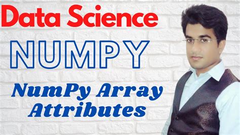 numpy array attributes youtube