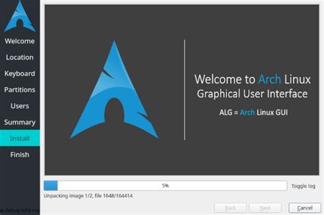 How To Install Arch Linux From A Gui