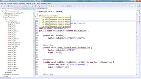 eclipse dynamic web project imported from git the import xxx cannot be
