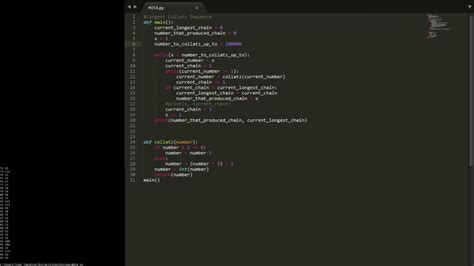 python beginner tutorial series using project euler 14 longest