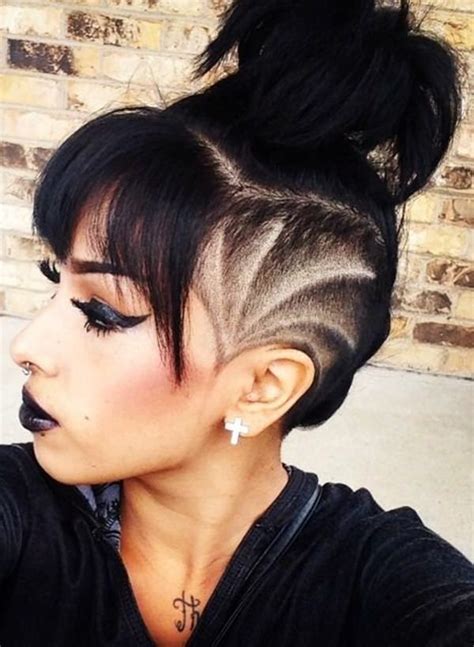 95 Bold Shaved Hairstyles For Women Half Shaved Hair Shaved Hair