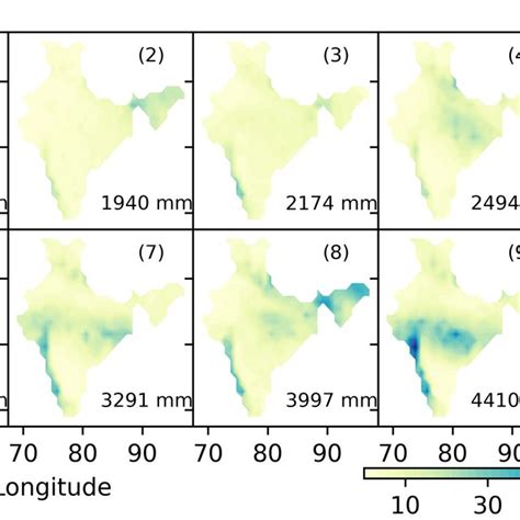 Pdf Spatio Temporal Patterns Of Indian Monsoon Rainfall