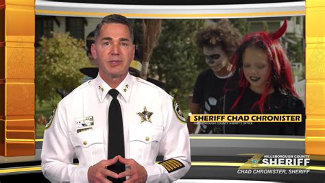 Sheriff Chad Chronister To Remind Sexual Offenders Of Halloween Rules