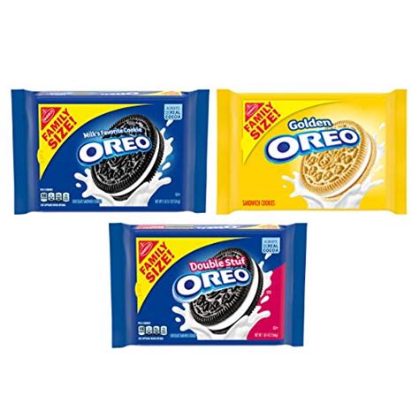 Oreo Original Double Stuf And Golden Cookies Variety Pack