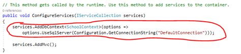 scaffolding a read action in mvc no parameterless constructor defined