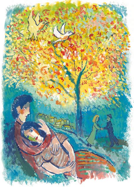 The Lovers Dream In The Style Of Marc Chagall John Myatt Castle