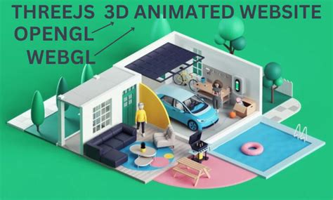 threejs website 3d animated webflow website webgl opengl reactjs