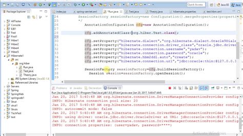 hibernate tutorial 15 configuration without using hibernate cfg xml