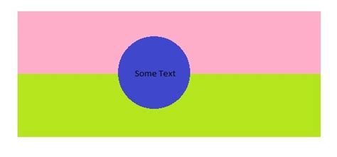 css circle in between 2 div stack overflow