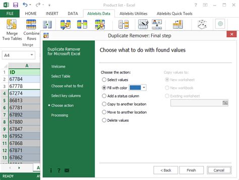 how to identify different duplicate records in an excel file for images