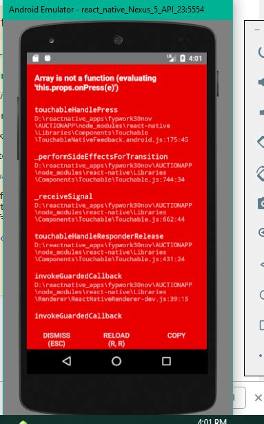 javascript array is not a function evaluating this