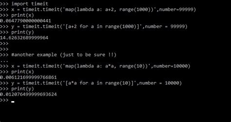 python map vs list comprehension geeksforgeeks