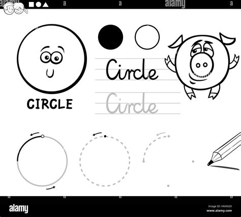 Circulos Animados Para Colorear Figuras Geométricas Para Colorear ⇨