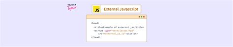 what is external javascript scaler topics
