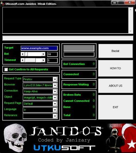 powerful ddos tool janidos ~ pinoy hackerzz