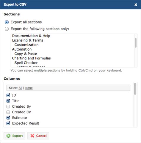 start your migration csv excel import in testrail 4 1 testrail