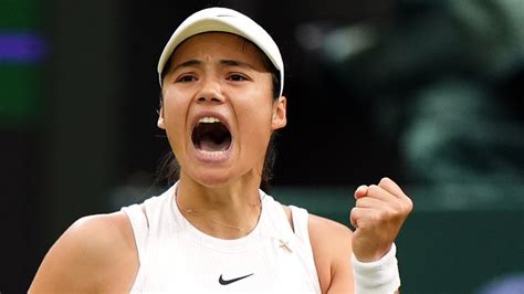 Wimbledon Emma Raducanu Defeats Maria Sakkari To Ease Into The Fourth