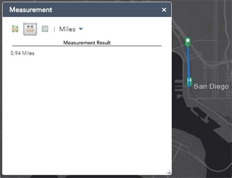 measurement widget—arcgis web appbuilder documentation