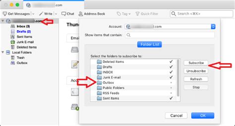 configuring kerio connect email on thunderbird for macos kerioconnect