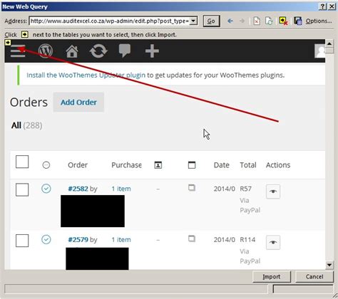 4 woocommerce import into excel za