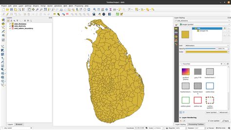 module 2 layers in qgis gis curriculum