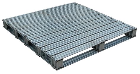 Metal Pallets Heavy Duty Stackable Galvanized Steel Pallets