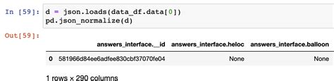 python panda dataframe json flattening for all rows stack overflow