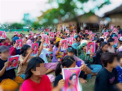 ကလေးမြို့တွင် ဒေါ်အောင်ဆန်းစုကြည် မွေးနေ့ အကြို လူထု လှုပ်ရှားမှု ပ