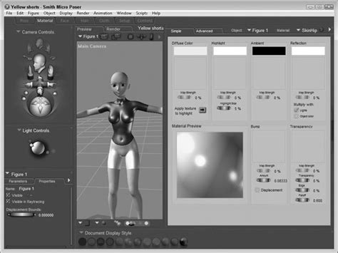 poser 8 revealed creating and applying materials part 1