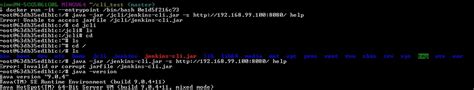 java how to run jenkins cli in bash stack overflow