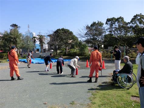 市民防災訓練 困った、助けて応援したい
