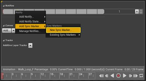 animation notifications notifies unreal engine documentation