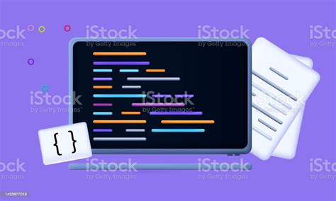3d coding process software system task search for bugs on laptop screen