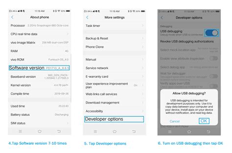 how to enable usb debugging on vivo airdroid support center