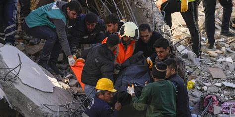 Death Toll Tops 11 000 From Turkey Syria Quake As Rescuers Race