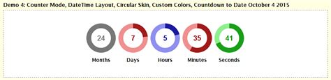 smart timer and counter jquery mega countdown plugin by