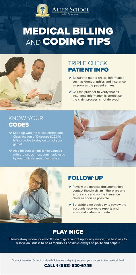 medical billing and coding tips allen school of health sciences