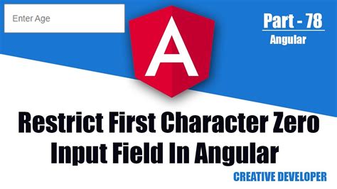 restrict first character zero in input field in angular angular