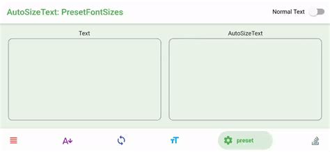 flutter widget that automatically resizes text to fit perfectly within