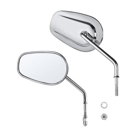 Chrome Rear View Mirrors For Harley Davidson Sportster Xl 1200 883