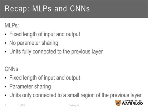 Lecture 16 Recurrent Neural Networks Rnns Ppt Download