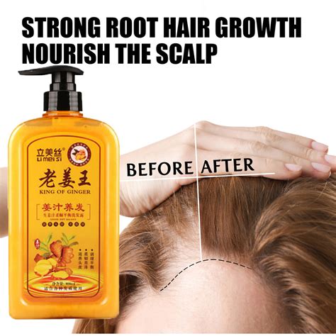 Original Azla Li Mei Si Ginger Shampoo 500ml For Hair Loss Herbal
