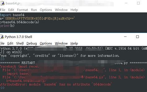 python的attributeerror module base64 has no attribute b64decode 问题