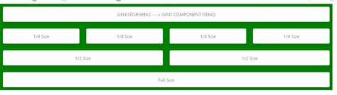 how to use grid component in reactjs geeksforgeeks