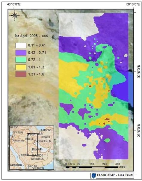 Figure 1 From Use Of Satellite Images To Map Spatio Temporal