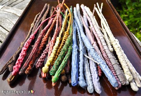 How To Make A Magic Wand Out Of A Stick Rhubarb And Wren