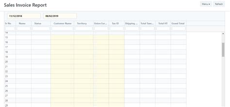 script report empty rows reports erpnext forum