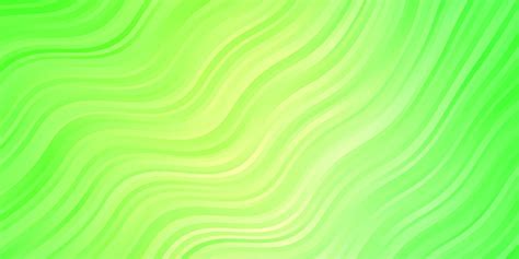 Light Green Vector Background With Wry Lines 10887529 Vector Art At