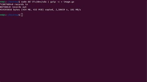 how to use the dd command in linux hardware specs